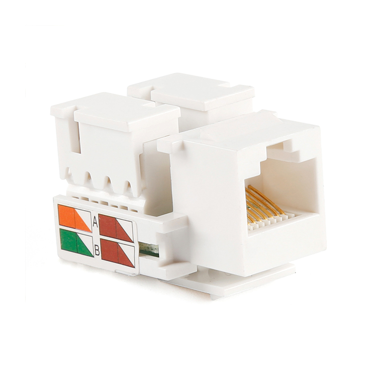 CAT6 RJ45 (8P8C) Unshielded Toolless Keystone Jack Module | AZE